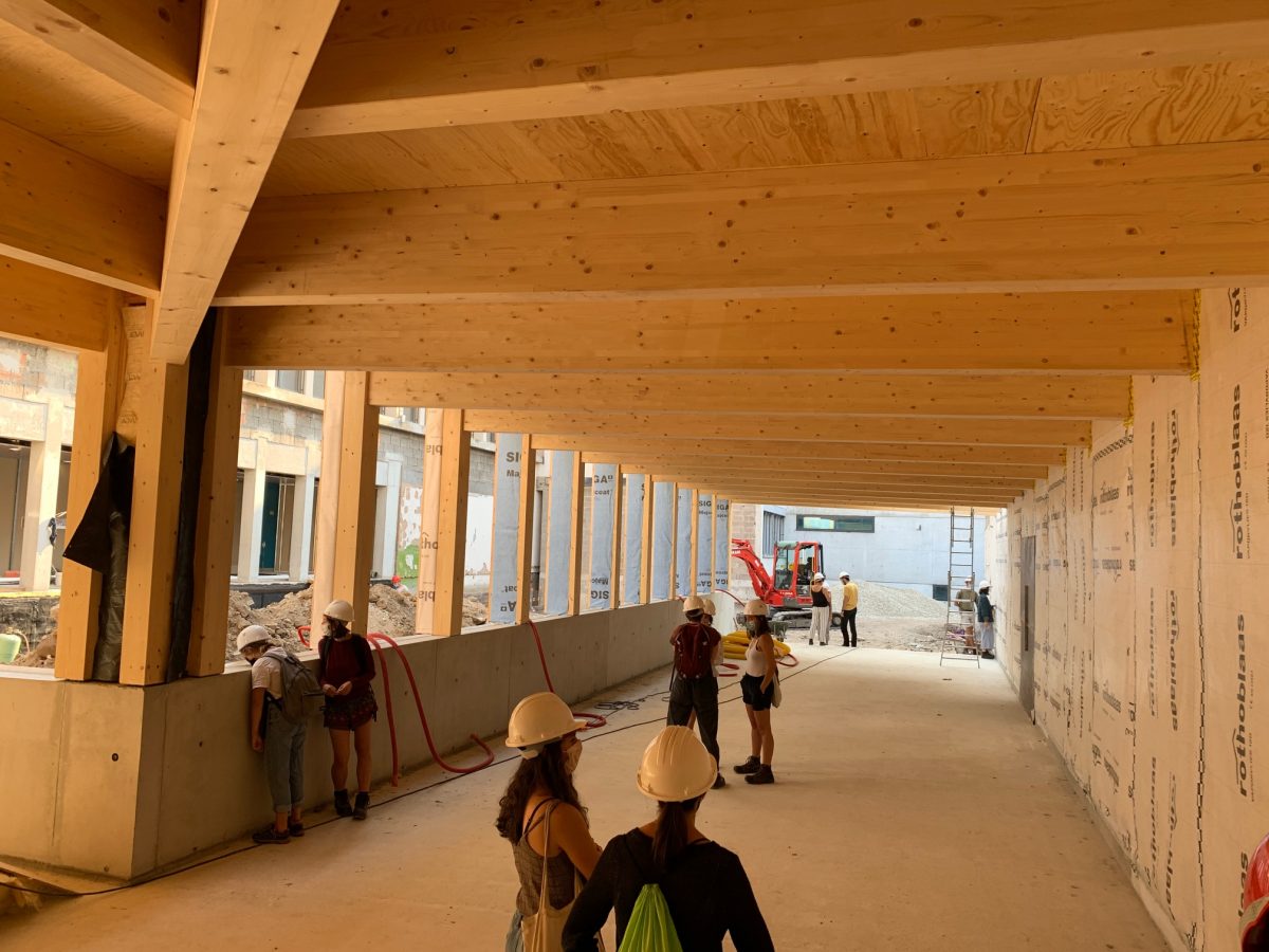 Visite de chantier du futur bâtiment d'architecture de l'INSA ...